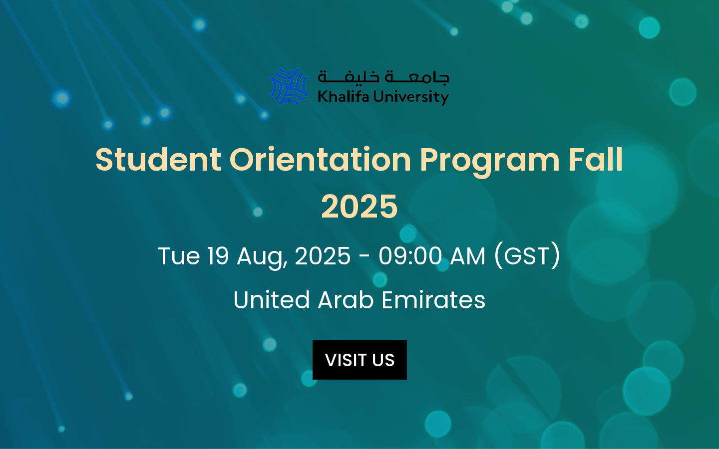 Student Orientation Program Fall 2025